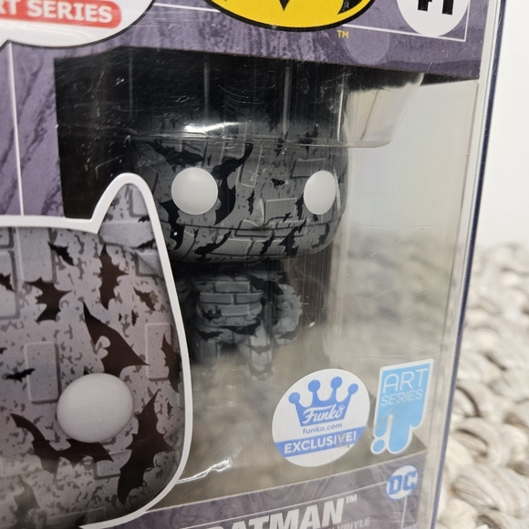 Funko | Toys | Funko Pop Batman Art Series 4 Gray Brick Version 1 Hard ...